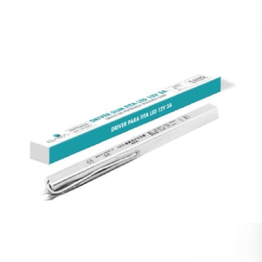 DRIVER SLIM FITA LED 3A - ALUMINIO - 12V GAYA - Normatel