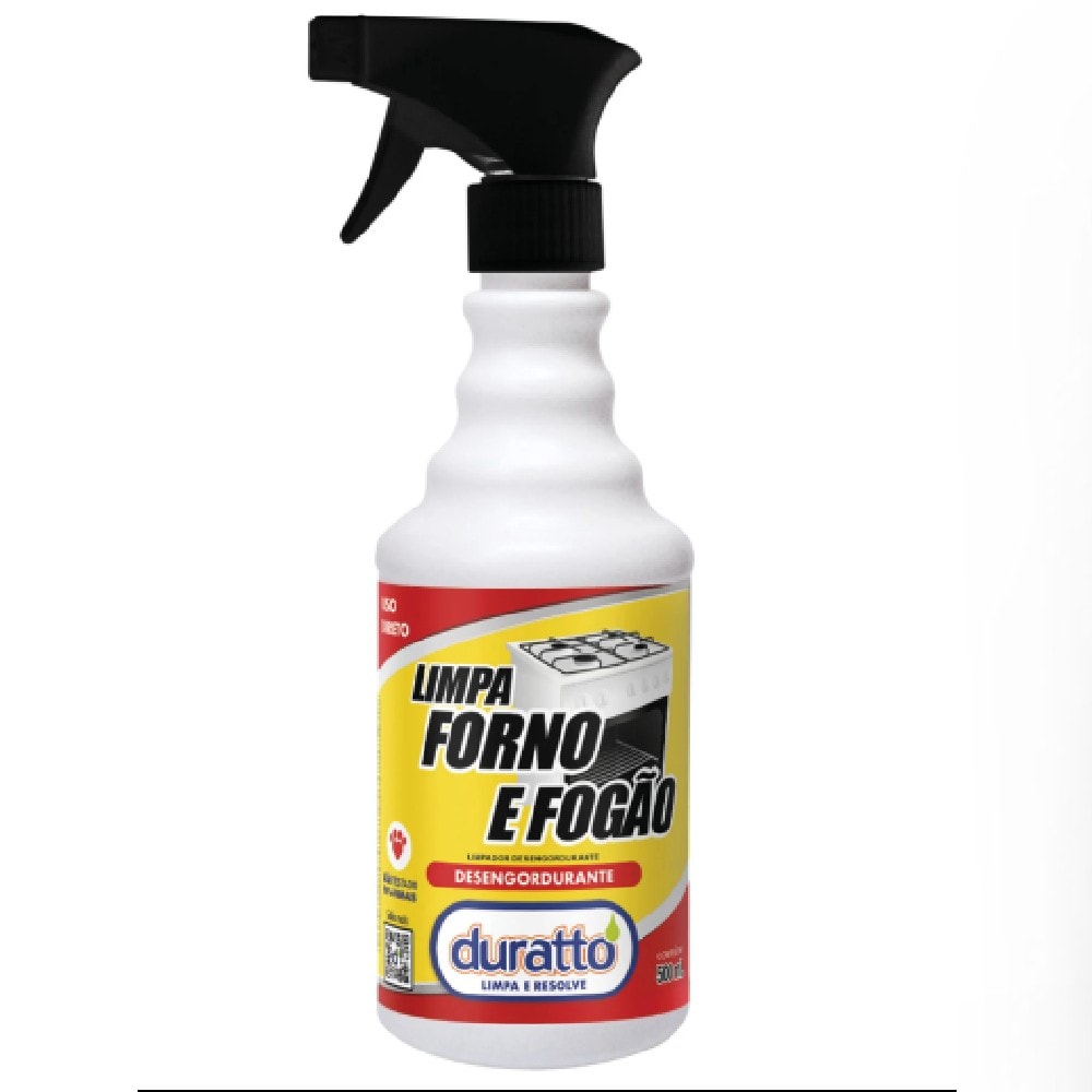 LIMPA FORNO E FOGÃO COM GATILHO 500ML DURATTO - Normatel