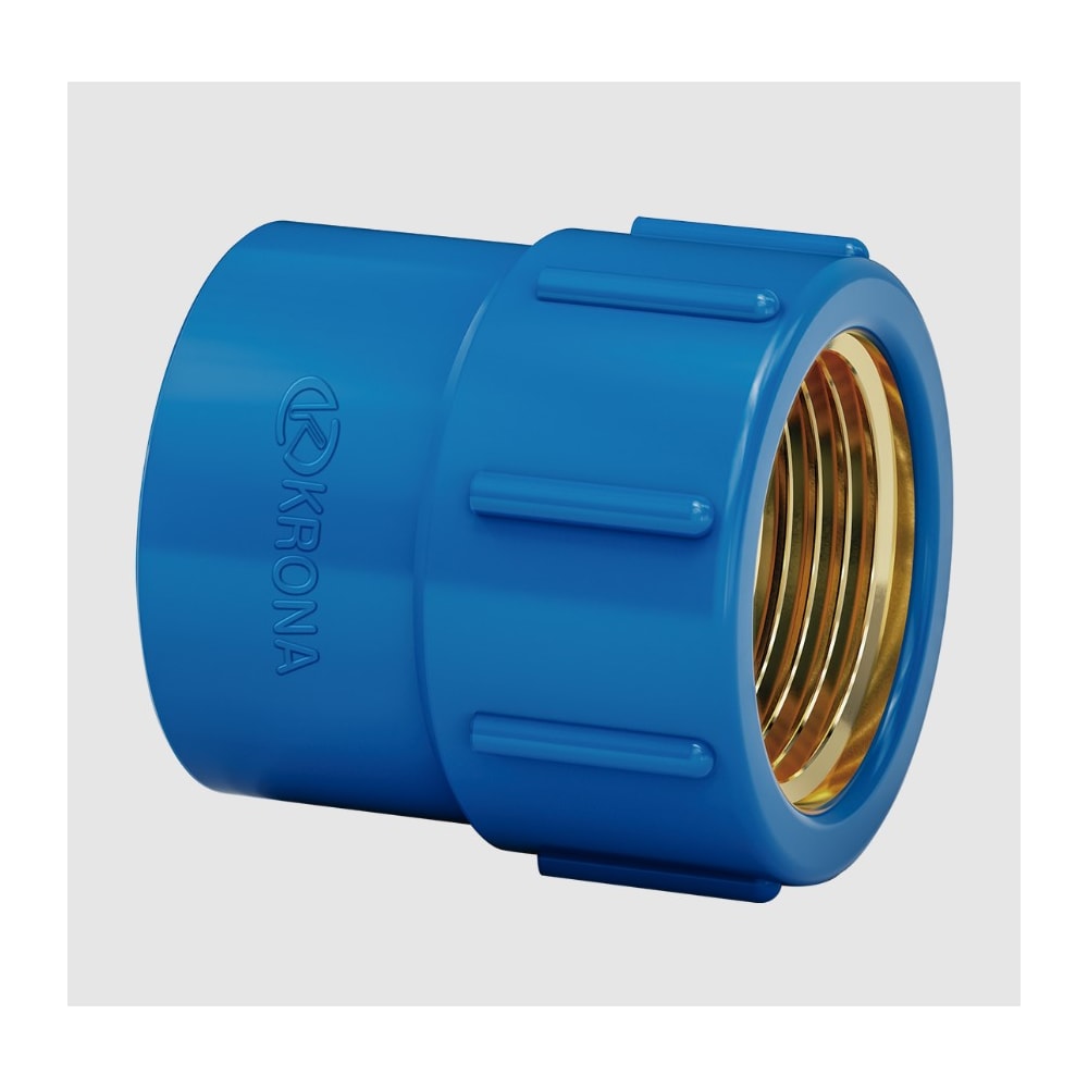 Luva Soldável com Bucha de Latão 25mm x 3/4" Krona - Normatel