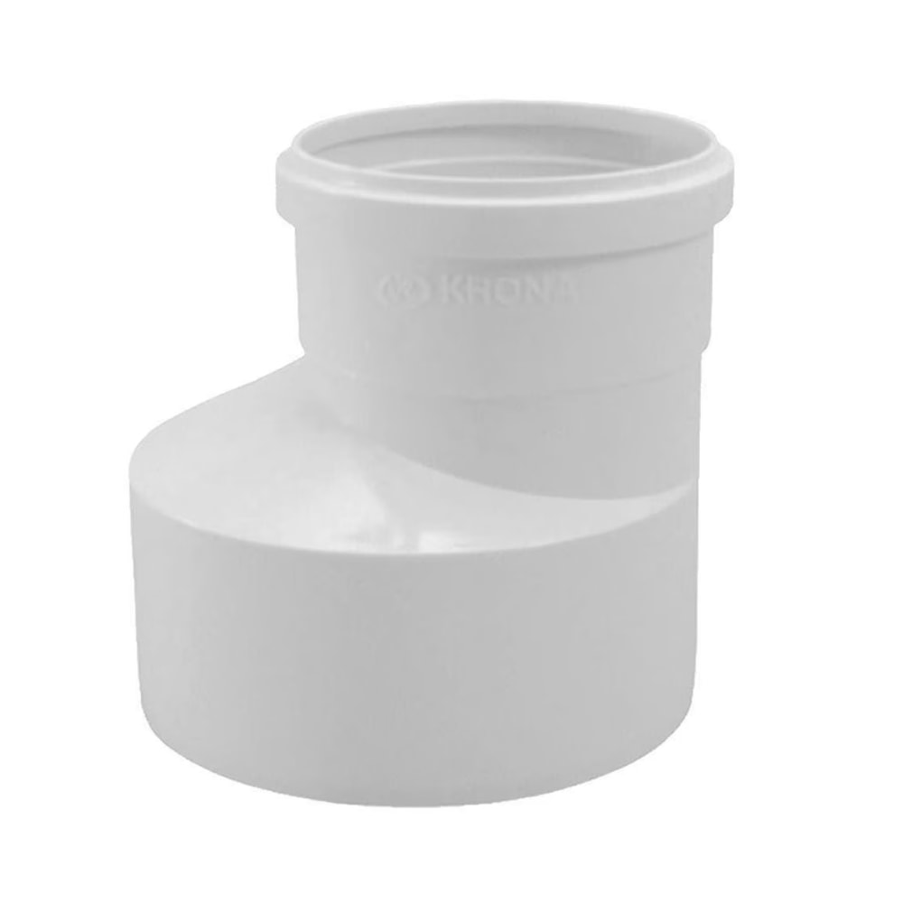 Redução Excêntrica Para Esgoto Primário - DN 100mm x 75mm Krona - Normatel