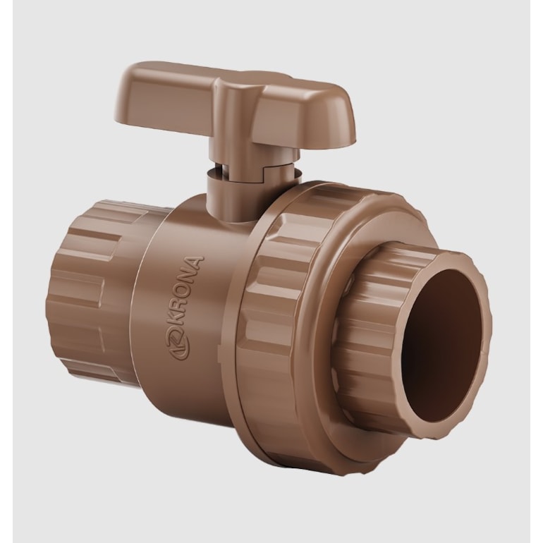 Registro de Esfera Soldável Com União - 60mm Krona - Normatel Registro de Esfera Soldável Com União - 60mm Krona - Normatel