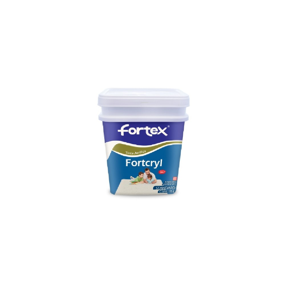 Tinta Acrílica Standard Fortcryl 15 Litros Palha Fortex - Normatel