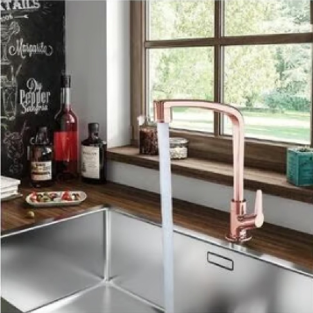 TORNEIRA COZINHA PAREDE F71 FITT ROSE GOLD LORENZETTI - Normatel